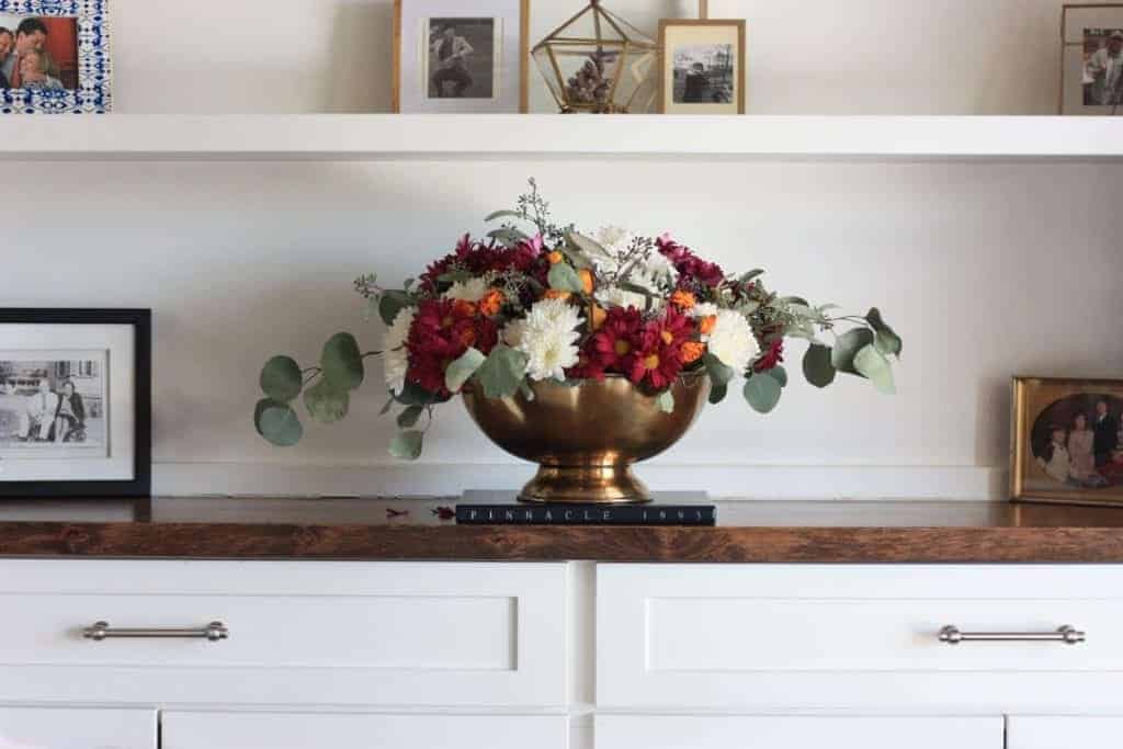 Learn how to make a beginner compote flower arrangement